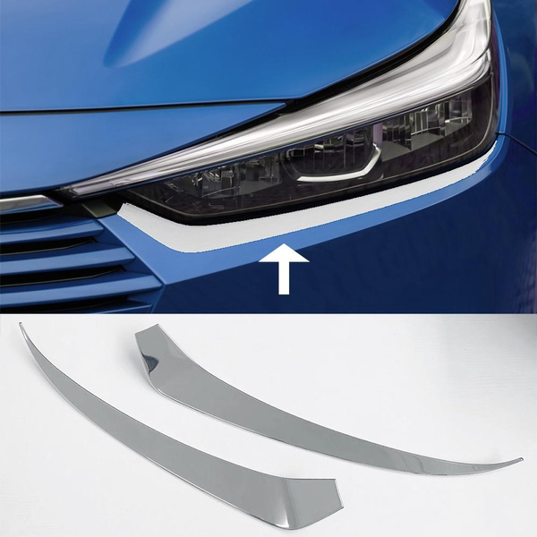 For 2021-2024 Honda HR-V HRV Chrome Embellisher Headlight Head Light ...
