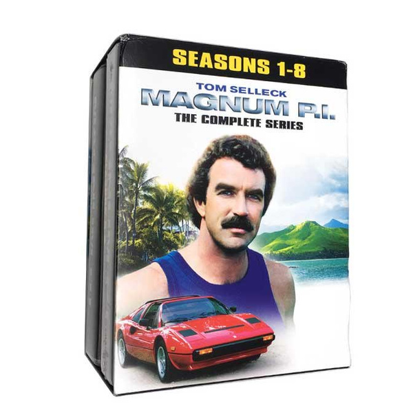Magnum PI Complete Series Season 1-8 DVD (1980-1988) 42-Disc Movies Box ...