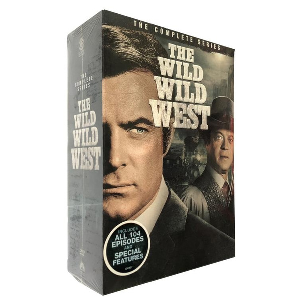 The Wild Wild West Complete Series Season 1-4 DVD (1965) 26-Disc Movies ...