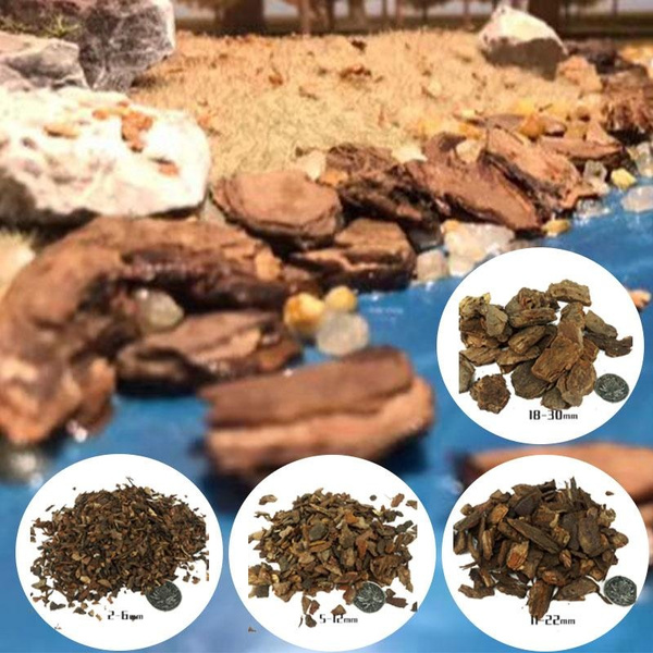 DIY Simulation Stone Bark Model Assembly Diorama Making Mountain Rock ...