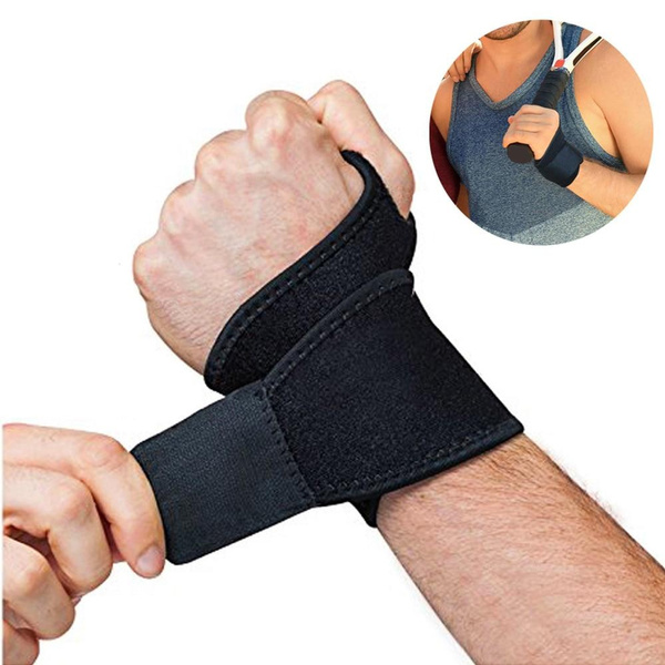 1/2Pcs Gym Wrist Band Sports Wristband New Wrist Brace Wrist Support ...