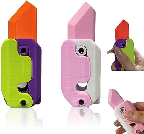 3D Printing Fidget Toys Knife, Sensory Knife Fidget Toys for Kids ...