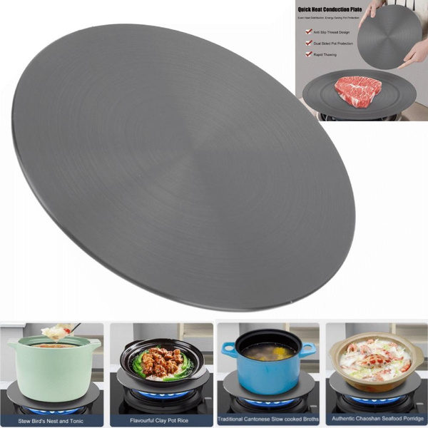 Heat Diffuser Aluminum Induction Diffuser Plate Flame Guard Simmer ...