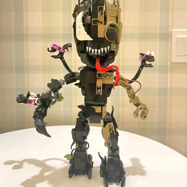 Movie Anime Robot Mech Building Blocks Action Figures Boy Assembled ...