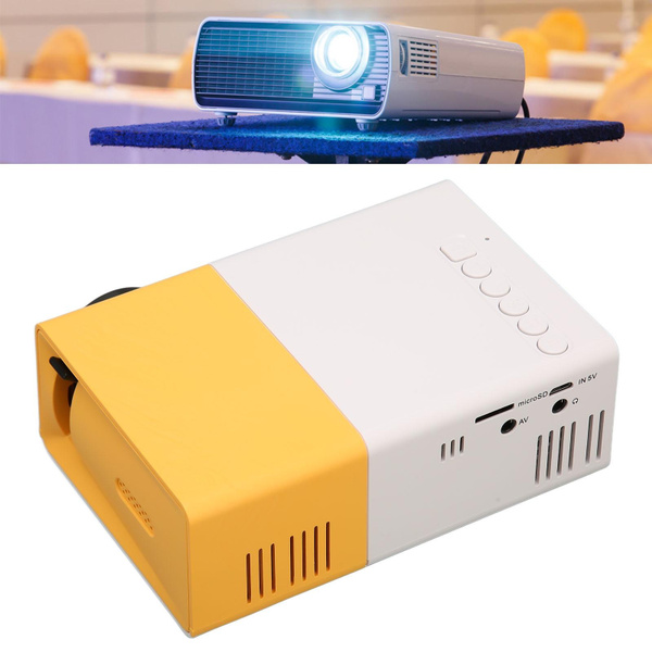 Mini Projector Smart HD 1080P HiFi Portable Movie Projector for USB HD ...
