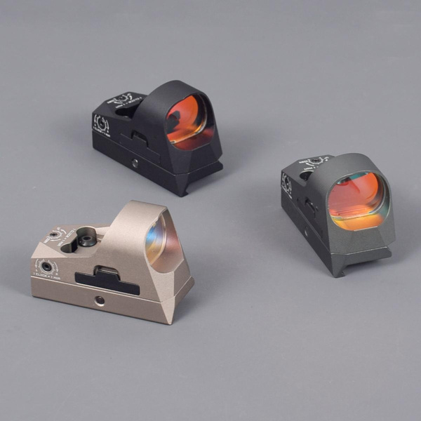 Tactical Mini Red Dot Sight Scope Optics Reflex Sights For Airsofts ...