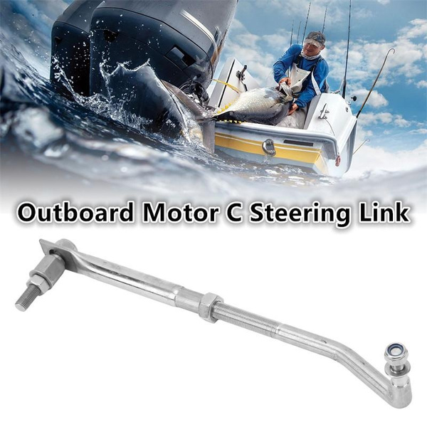 Outboard Motor Steering 265‑315mm Adjustable Stainless Steel Universal ...