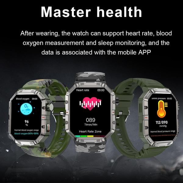 GW55 Smart Watch 2.01 Inch Smartwatch Fitness Running Watch Bluetooth ...