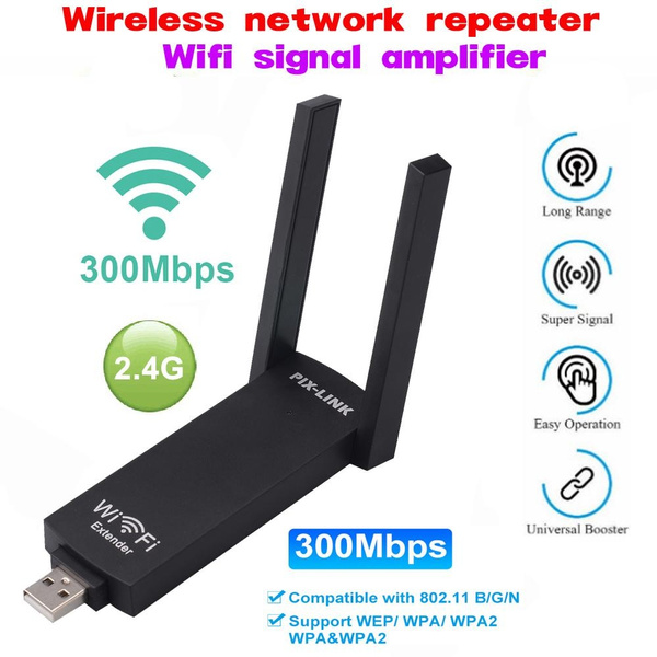 PIXLINK Wireless Wifi Repeater 300mbps USB Wireless Router'S Signal ... PIXLINK Wireless Wifi Repeater 300mbps USB Wireless Router'S Signal ...