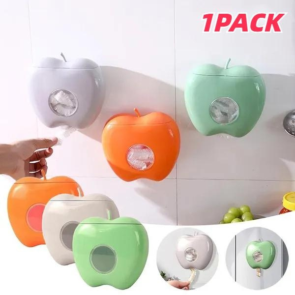 1PACK Creative Plastic Wrap Storage Box Cling Film Organization Wall ...