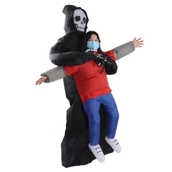 Inflatable Costume Black Hug People Playing Costume Performance Props ...