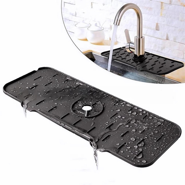 1PC/2Pcs Water-saving Faucet Drip Pad, Soft and Practical Home Water ...