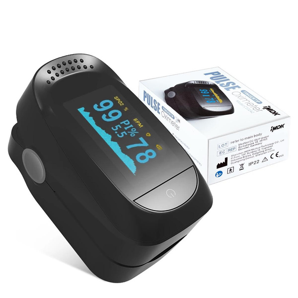 OLED Display Oximeter Finger Clip Oximeter Finger Pulse Monitor Oxygen ...