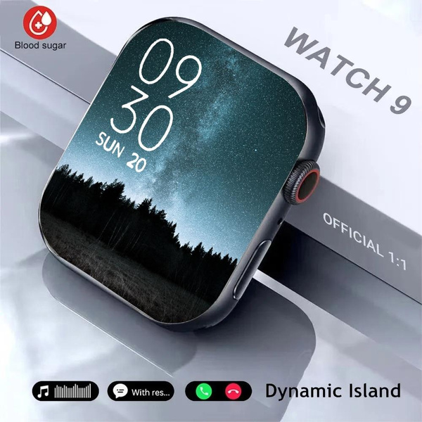 New 2023 Bluetooth Call Watch 9 Smart Watch Men Siri NFC GPS Tracker ...