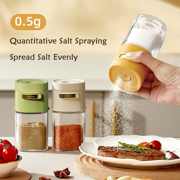 Kitchen Quantitative Salt Bottle Spice Can Pepper Chili Powder Jar ...