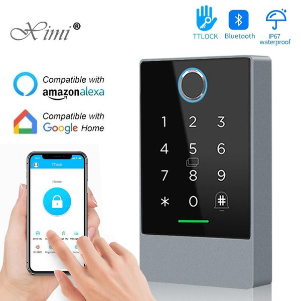 TTLOCK K3/K3F Fingerprint Access Control Door System Opener for Intercom Nfc Bluetooth Electric ...