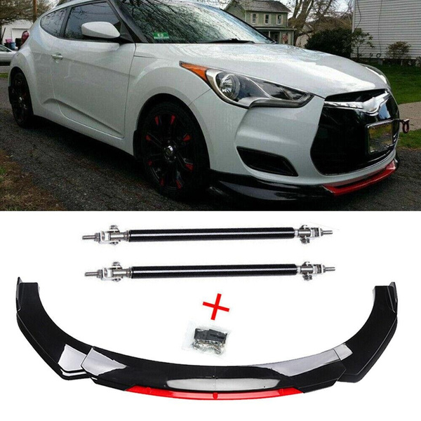 Universal Front Bumper Lip Chin Spoiler PP Front Bumper Lip Spoiler ...