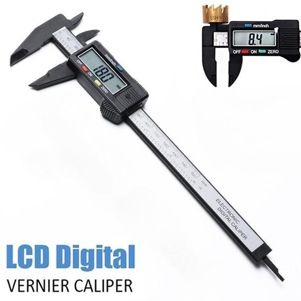 Electronic LCD Digital Vernier Caliper Messschieber Micrometer Digital ...