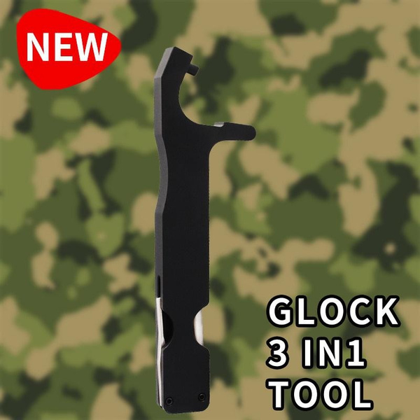 Glock 3in1Magazine Plate Disassembly Tool Front Sight Installation Hex ...