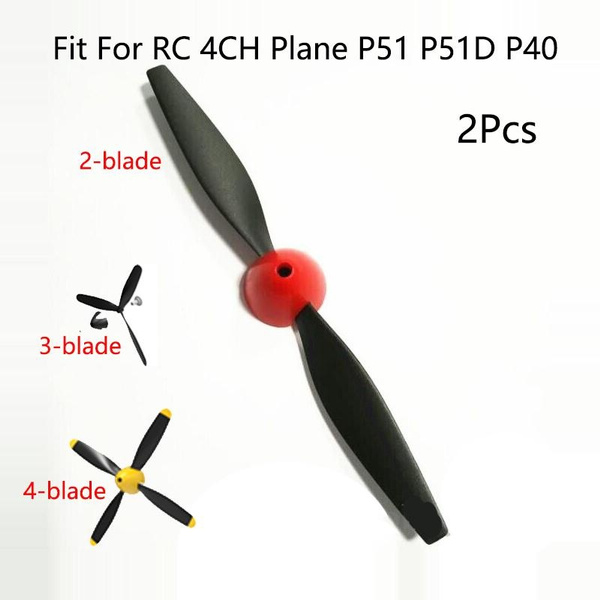 2Pcs/Set 2-blade/ 3-blade/4-blade Propeller for Volantex BF109 P51 P51D ...