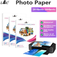 Professional 3R/4R/5R 20/50 Sheets Glossy Photo Paper-- 180gsm High ...