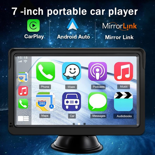 7 Inch Car Mp5 Radio Player Android Auto Portable Multimedia Wireless ...