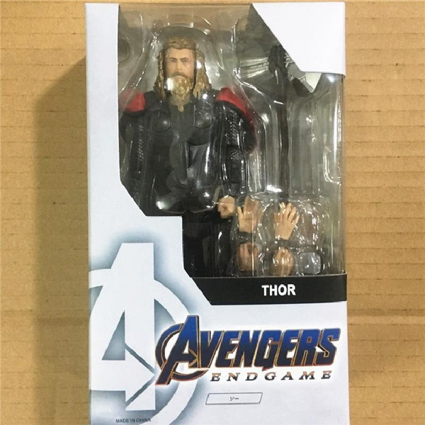 Marvel Avengers Thor Action Figure Toys SHF 16cm Figures Statue Model ...