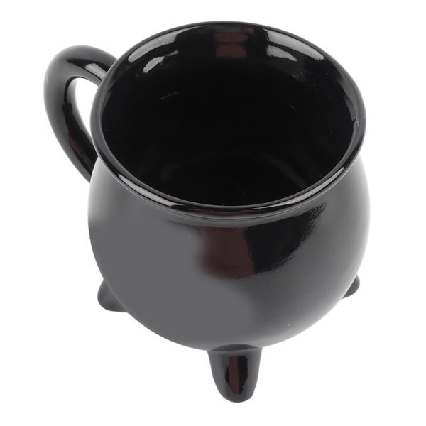 Witch'S Mug Halloween Decoration Cauldron Witch Cup Ceramic for Black ...