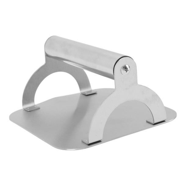 Burger Press, Rectangular Stainless Steel Smash Burger Press Burger ...