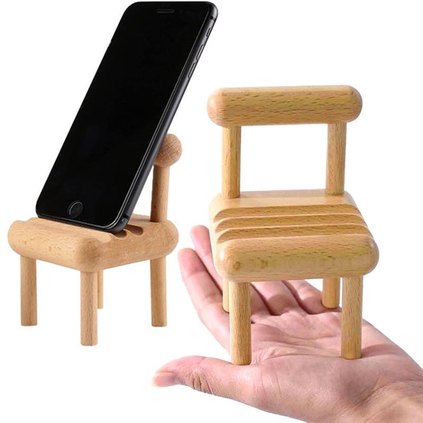 1/4pcs Cute Mini Chair Phone Holder, Smartphone Stand, Vertical Stand ...