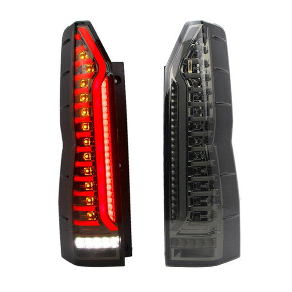 Pair LED Rear Brake Tail Lamp Assembly For Toyota HiAce H300 2019 2020 ...