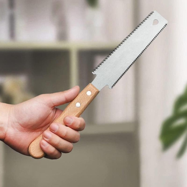 Small Pull Hand Saw with Double Edge Blade Cutting 6-inch Blade Handsaw ...