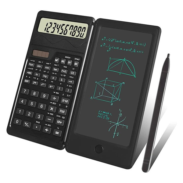 Portable Digital Scientific Calculators Foldable LCD Display Desk ...