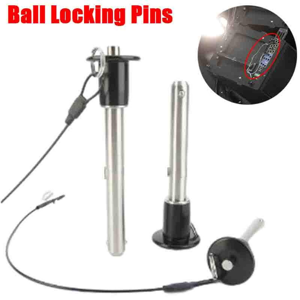 Ball Locking Pins, 304 Stainless Steel Grip Push-Button Locking Quick ...