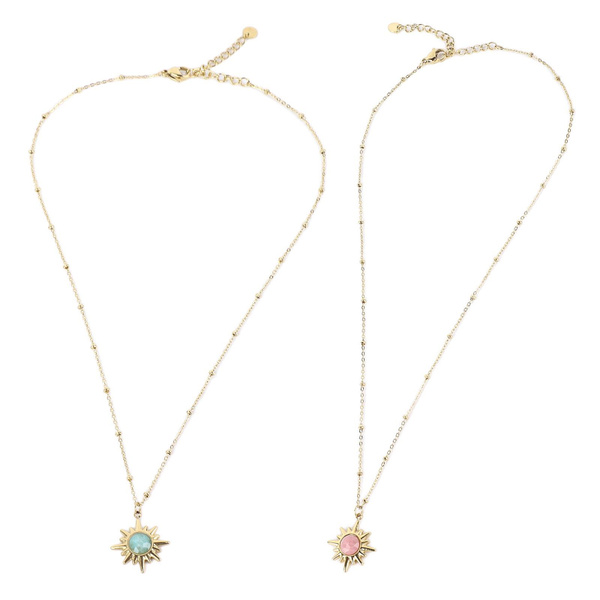 8 Points Star Necklace 8 Points Star Pendant Necklace Tanium Steel ...