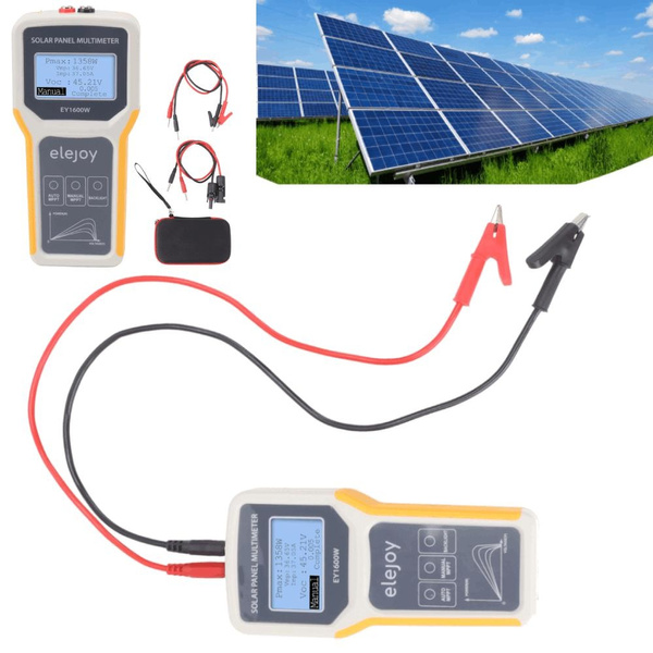 Solar Panel MPPT Tester, Solar Panel Tester Photovoltaic Multimeter ...