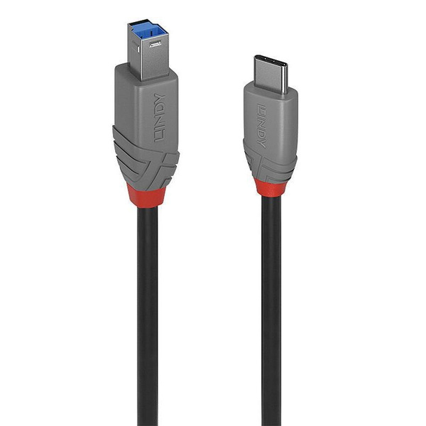 LINDY German USB 3.2 C to B Cable 5Gbps SuperSpeed | Triple Shielding ...