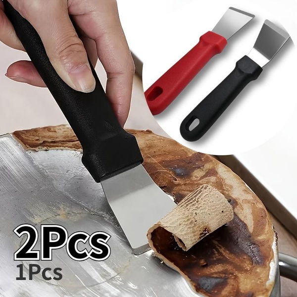 1Pcs 2Pcs Pot Bottom Spatula To Remove Oil Stains, Black Dirt Tar ...