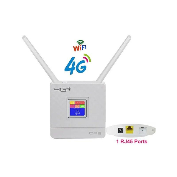 4G Wireless Router 4G Portable Hotspot Modem External Antenna Sim ...