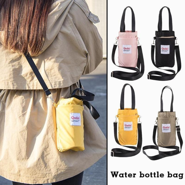 1pcs Outdoor Water Bottle Bag Large Size Crossbody Portable Hand-held ...