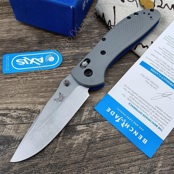 Newest Benchmade 551-1 Griptilian AXIS Lock Folding Knife 3.45"" CPM ...