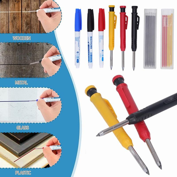 Carpenter Marking Set,Carpenter Pencils,Carbide Scribe Tool Kit for ...