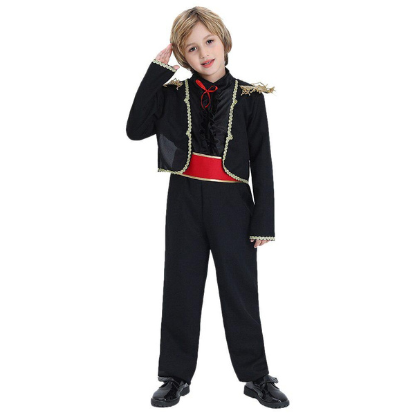Boy Spanish Bullfighter Flamenco Dance Exotic Costumes International ...
