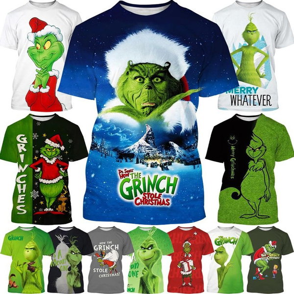 Personality Monster The Grinch 3D Printed Unisex Sweatshirt New Fashion ...