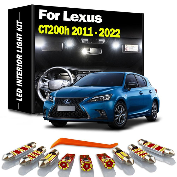 10Pcs Car Bulb Accessories For Lexus CT200h 2011- 2017 2018 2019 2020 ...