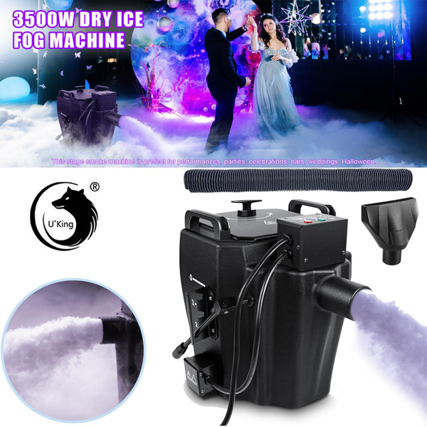 35000W Stage Dry Ice Machine Manual Control Suitable for Indoor and ...