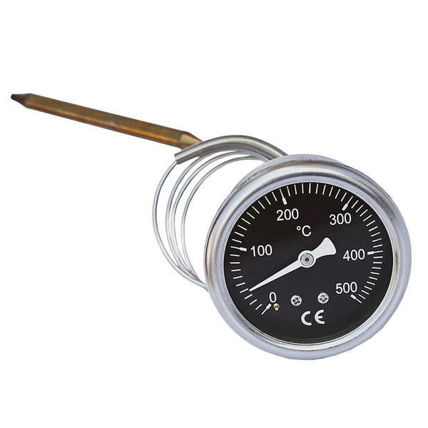 304 Stainless Steel Pizza Oven Electric Oven Bread Kiln Thermometer ...