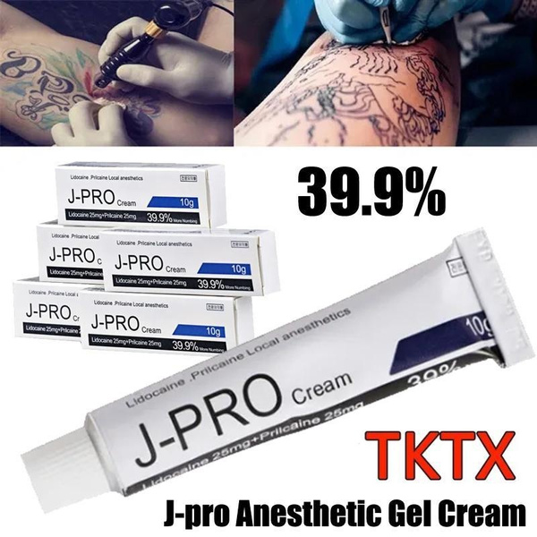 1PCS 39.9%10g Tattoo Fast Numbing Cream Tattoo Body Anesthetic Numb ...