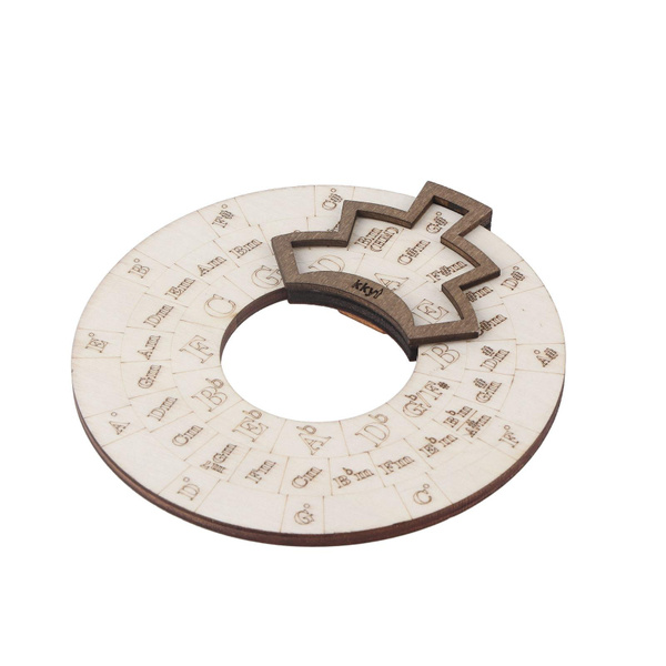 Wooden Melody Tool,Circle Wooden Wheel and Musical Educational Tool ...