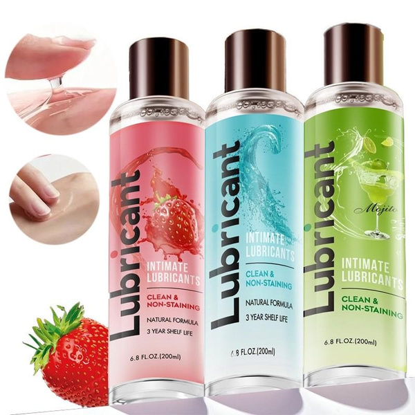 6.8 FL OZ Water-Based Lubricant For Men And Women, Safe Skin Friendly ...
